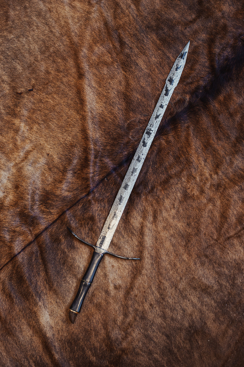 T-Rex Mosaic Damascus Sword – Rancher Blades